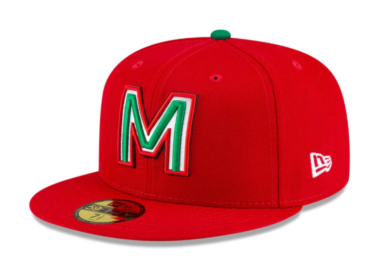 New Era Mexico Serie del Caribe LMP Away 59fifty Fitted Cap – The hat Dog